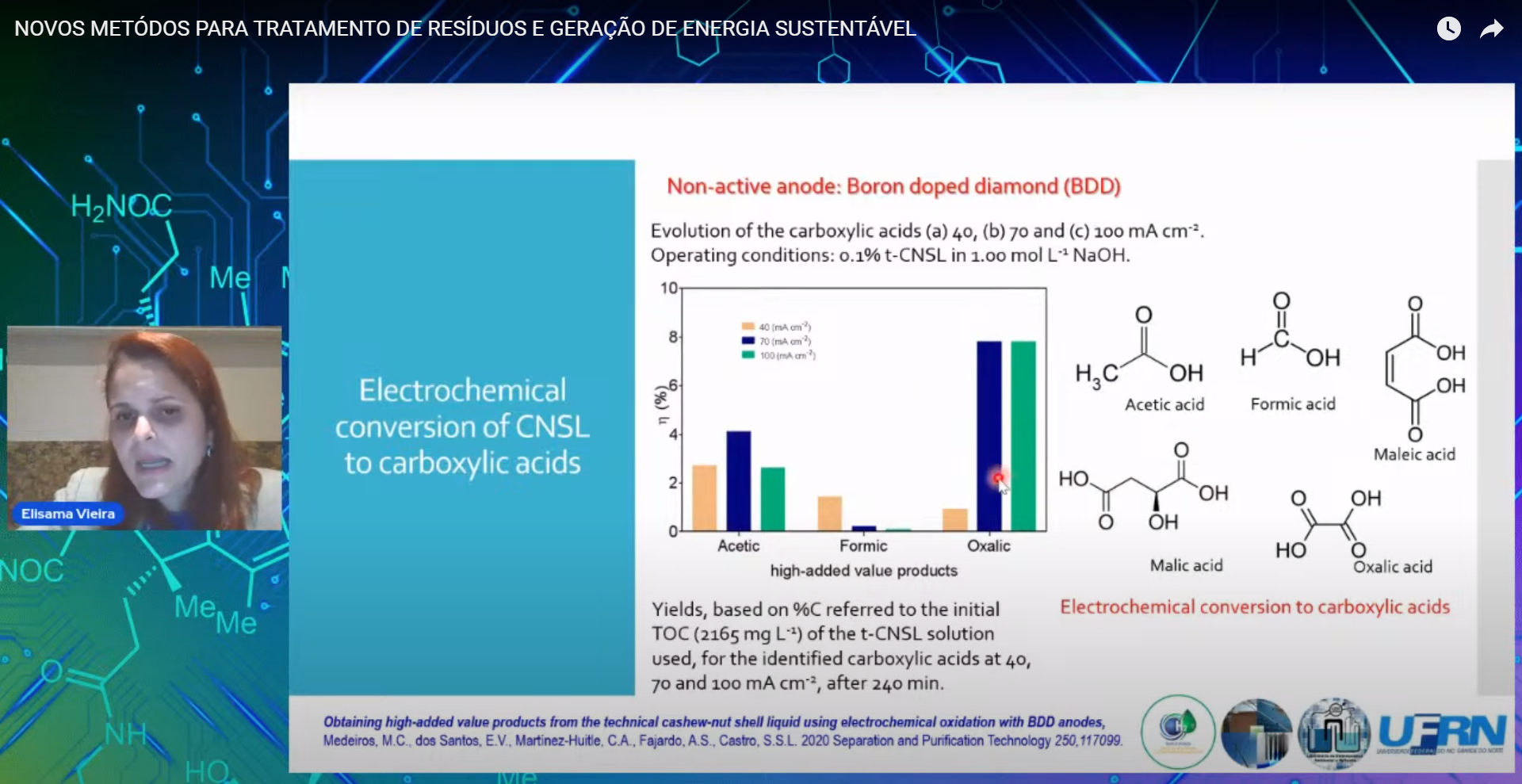 Live mostra métodos para tratamento de resíduos e geração de energia - CRQ